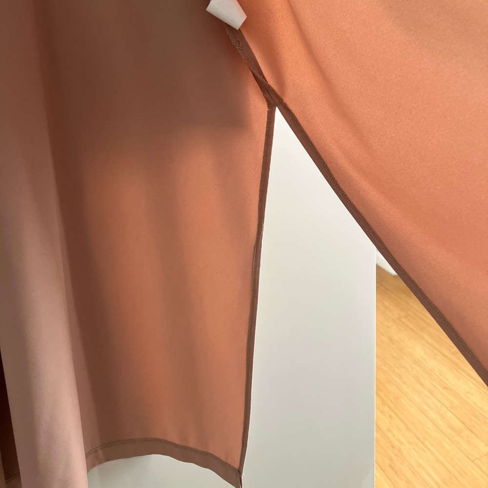 Dusty Pink Beige Neutral Open Front Duster Coat Jacke… - Gem